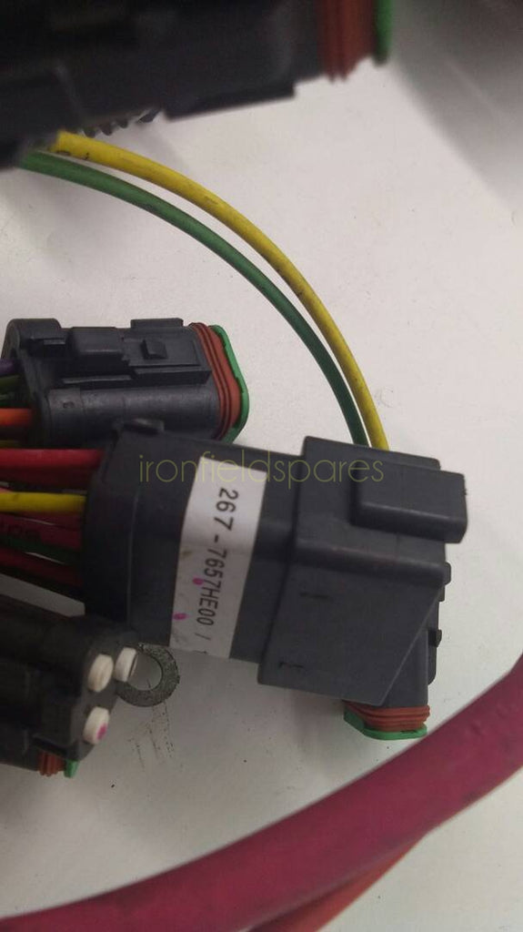 CAT320 Excavator Fuse Electric Box Wire Harness 267-7657HE00
